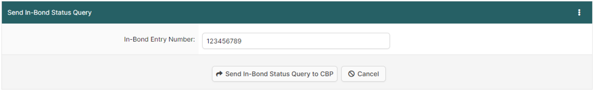 In Bond Manager Dashboard (U.S. In-Bond Manager) - BorderConnect Wiki