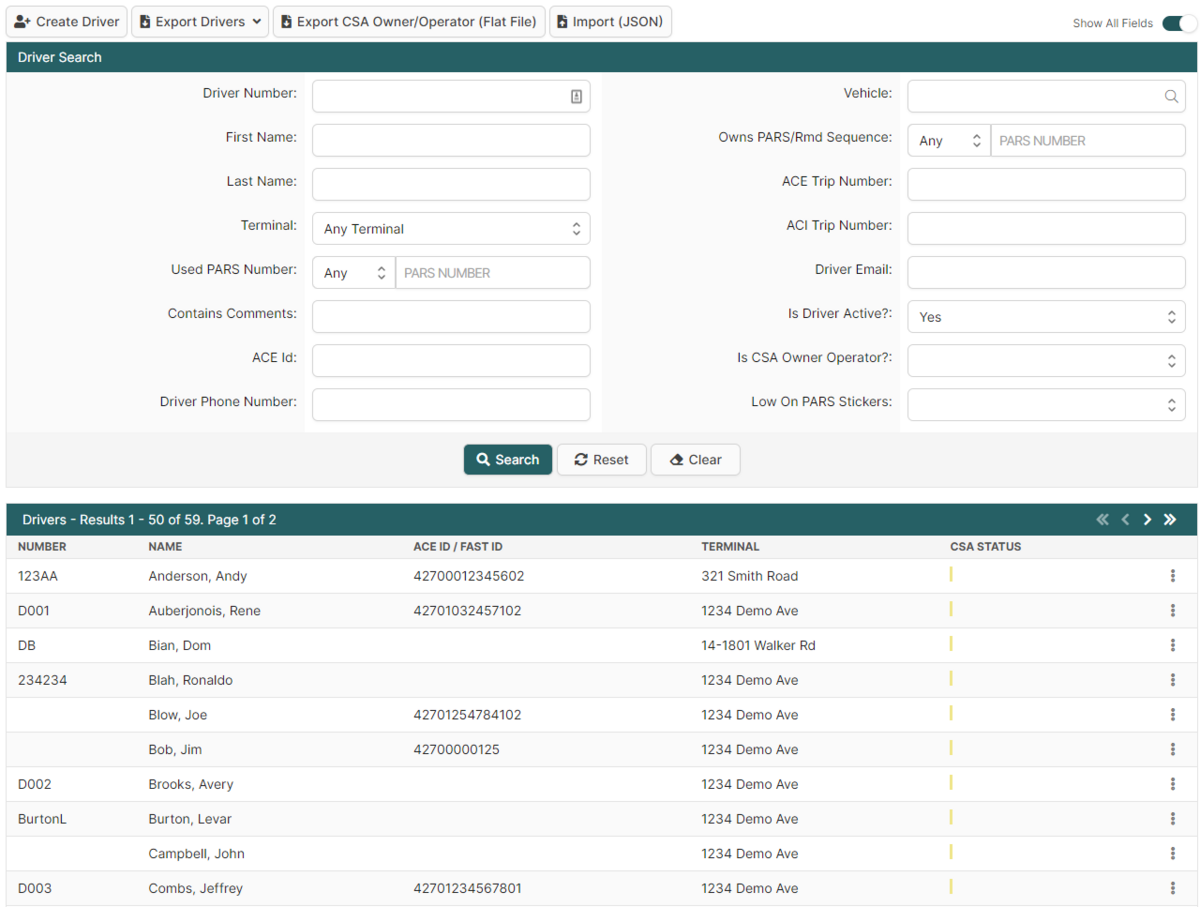 File:Driver-listing-page.png - BorderConnect Wiki