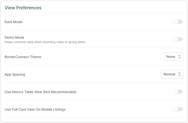 My Account Settings - BorderConnect Wiki