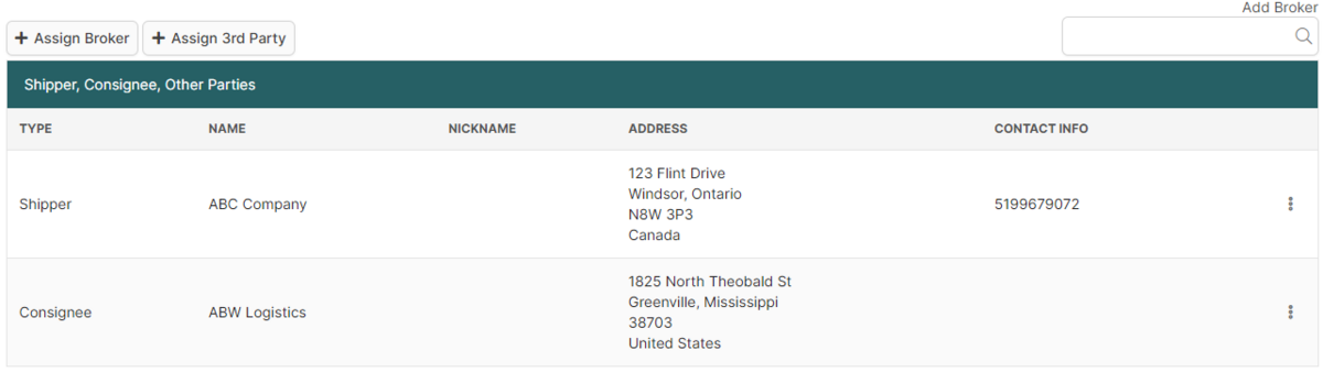 ACE Shipment Details Page (ACE Manifest) - BorderConnect Wiki